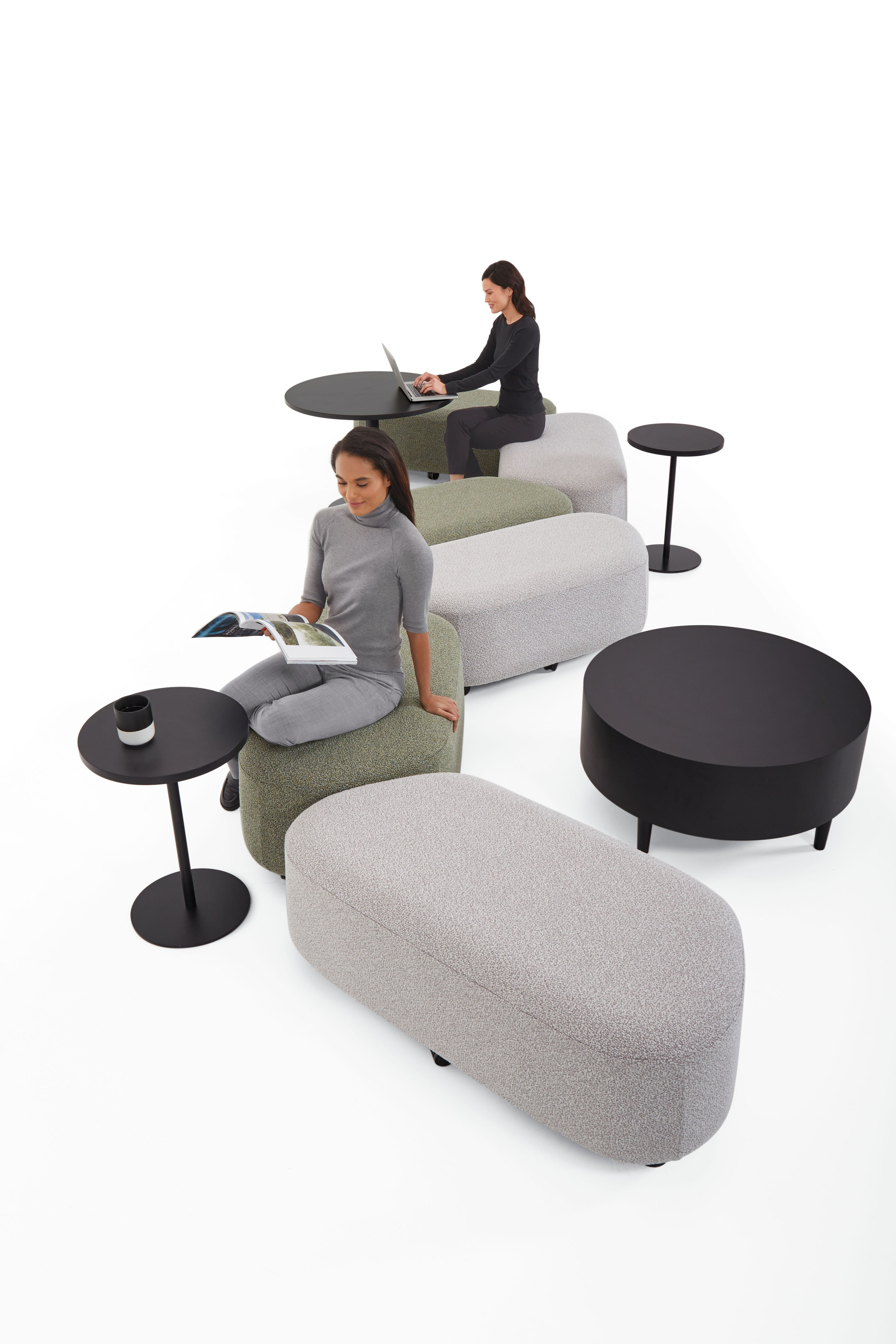 Rambler: Modular Ottomans for Work & Learning Spaces | Global