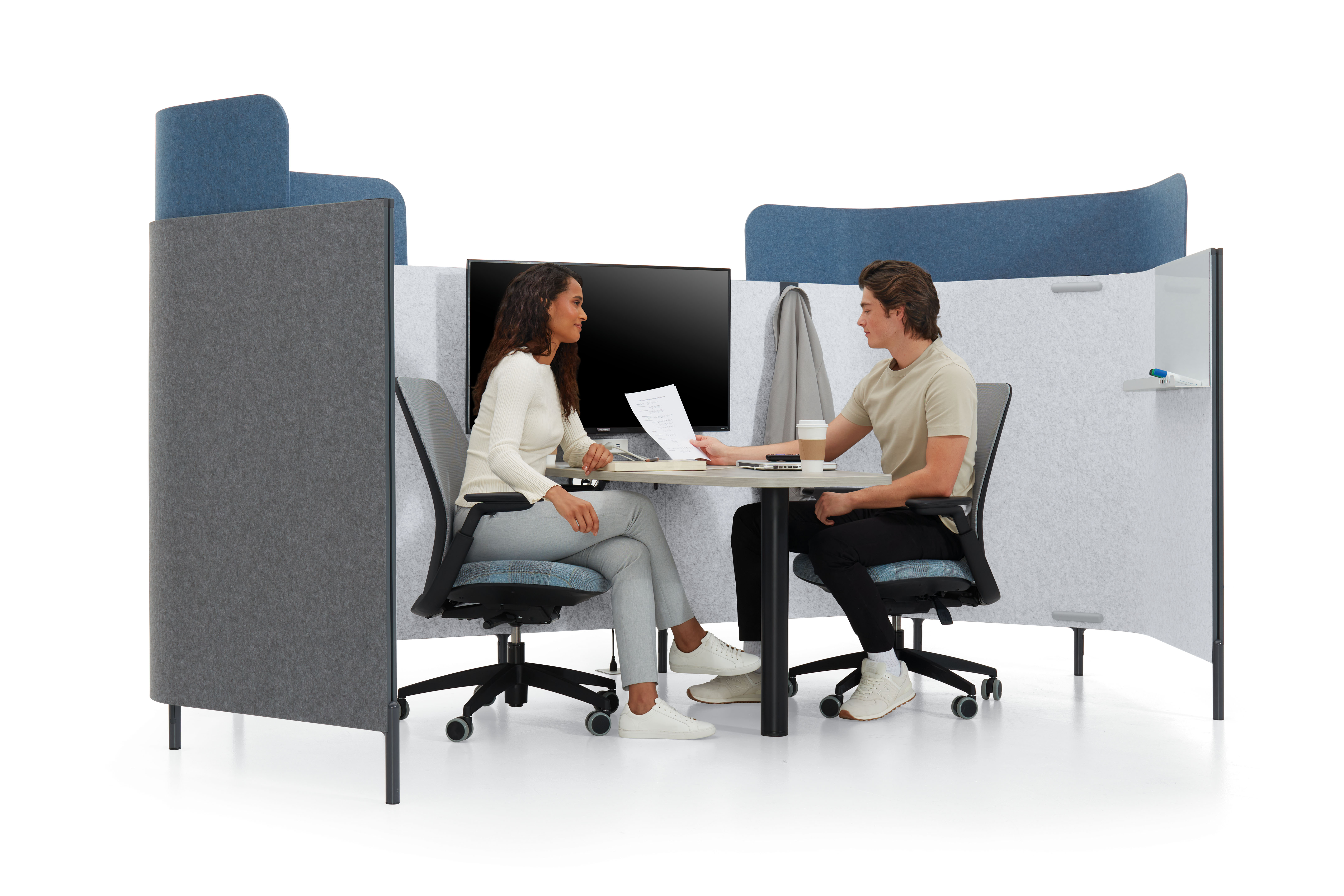 Softpod: Modular Office Pods with Acoustic Privacy | Global